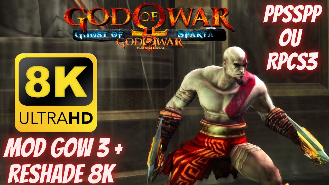 God of War: Ghost of Sparta - Longplay | RESHADE 8K + MOD GOW 3 ppsspp ...