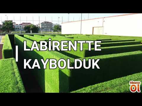 LABİRENTTE KAYBOLDUK LABİRENT OYUN ALANI