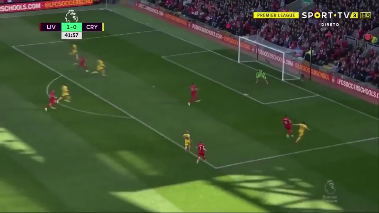 Benteke Scores Equaliser against Liverpool HD (LIV 1-1 CRY) - YouTube