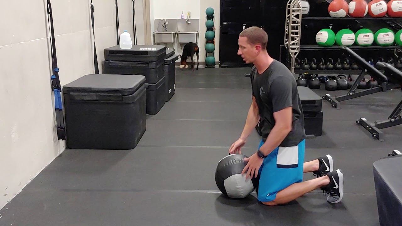 Full Kneeling Parallel MB Rotational Throw - YouTube