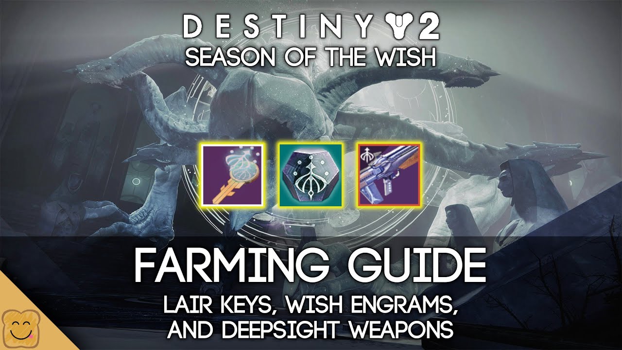Destiny 2 Season of the Wish Resource - Lair Key Farming Guide - Wish ...