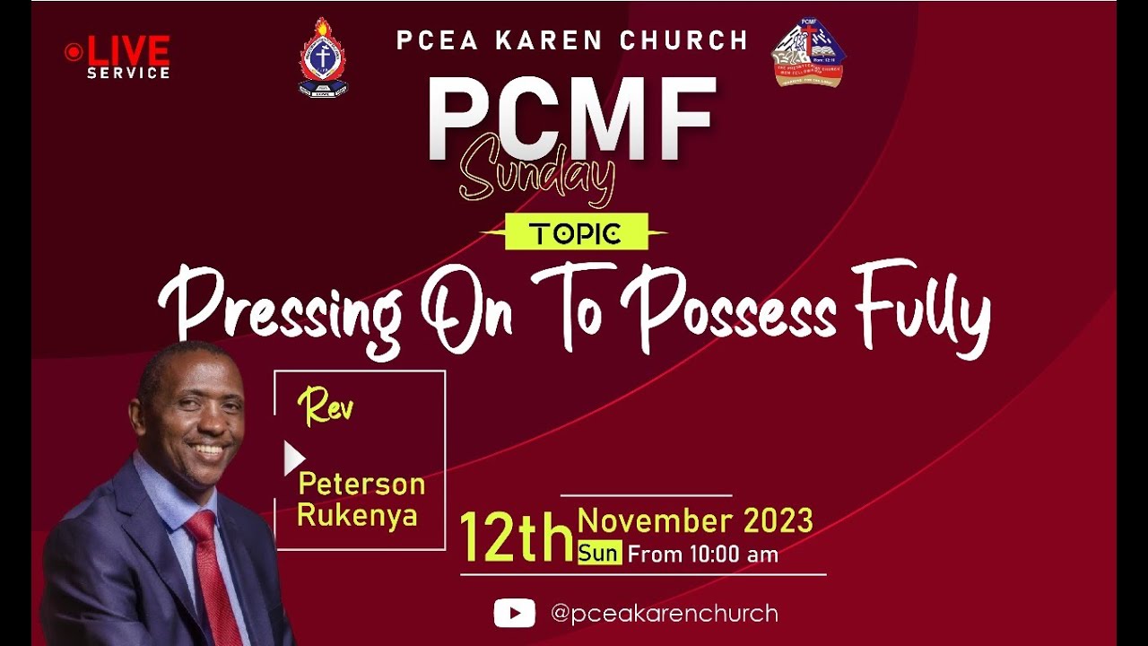 PCMF SUNDAY - 12TH NOVEMBER 2023 - YouTube