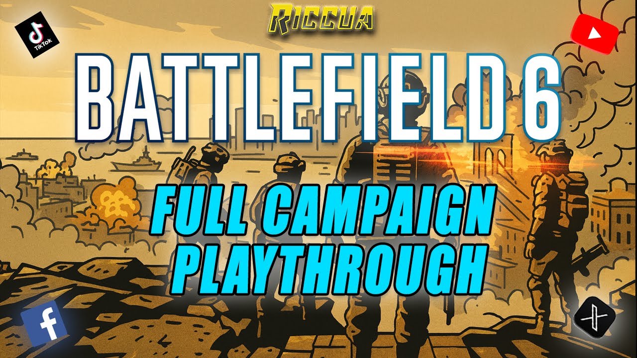 Battlefield 6 Full Campaign Play-through with Chapters! - YouTube
