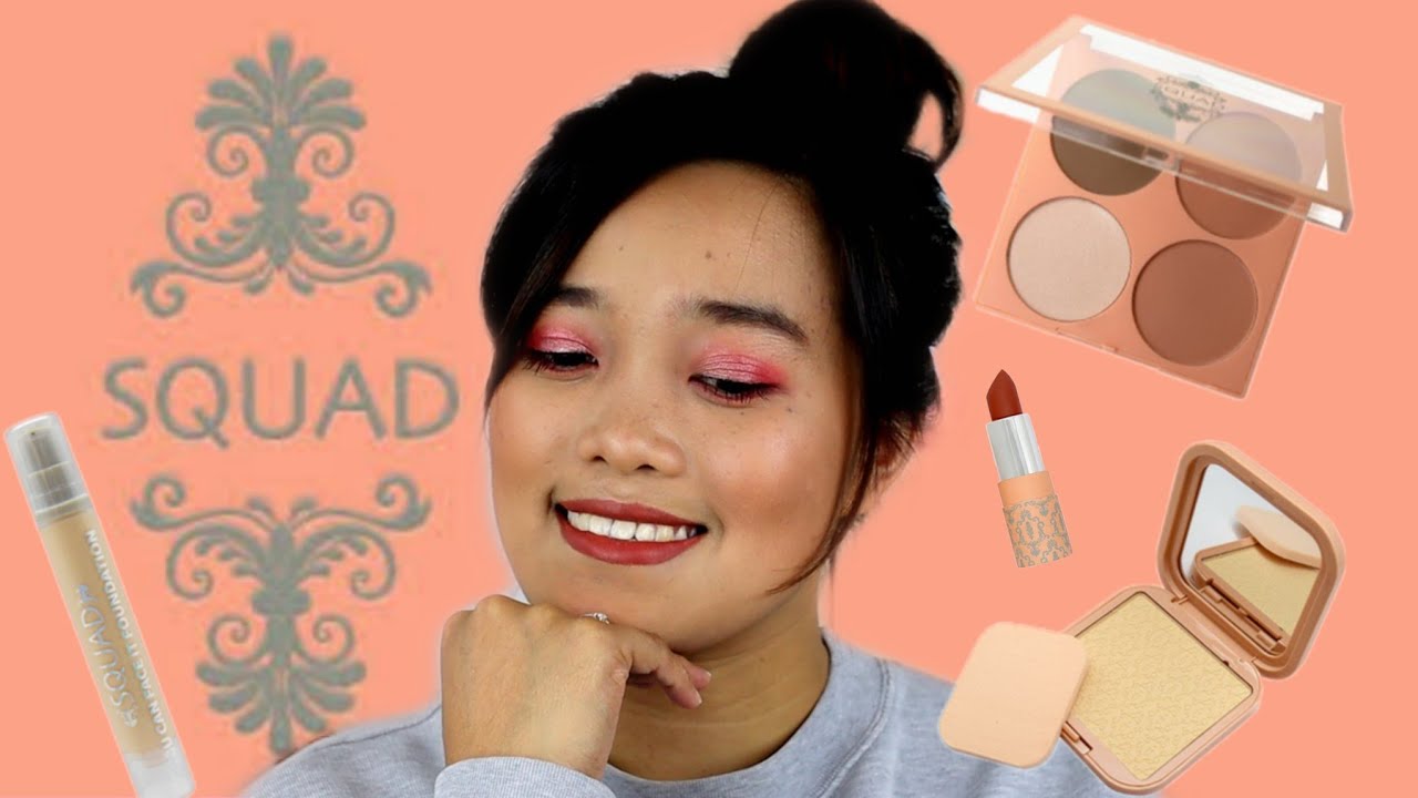 Part 2: SQUAD COSMETICS (FACE PRODUCTS) | First Impression Review | BEA ...