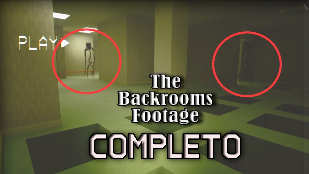 ¿QUE? ¡DOS BACTERIAS! | THE BACKROOMS FOOTAGE (GAMEPLAY COMPLETO) - YouTube