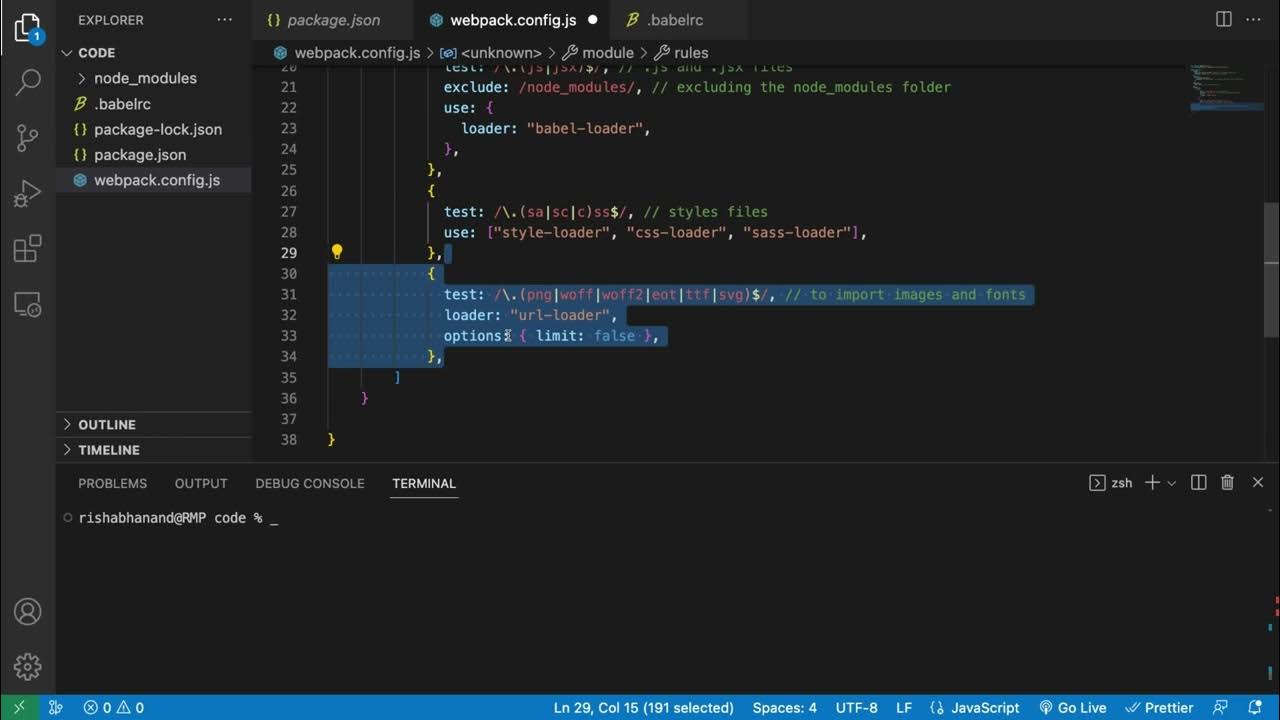 React with Webpack and sass boilerplate 2022 - YouTube