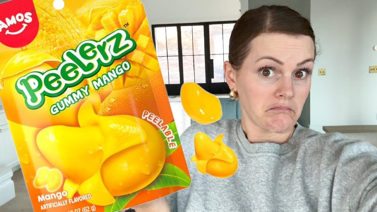 Trying the Viral Peeling Gummy Candy! - YouTube