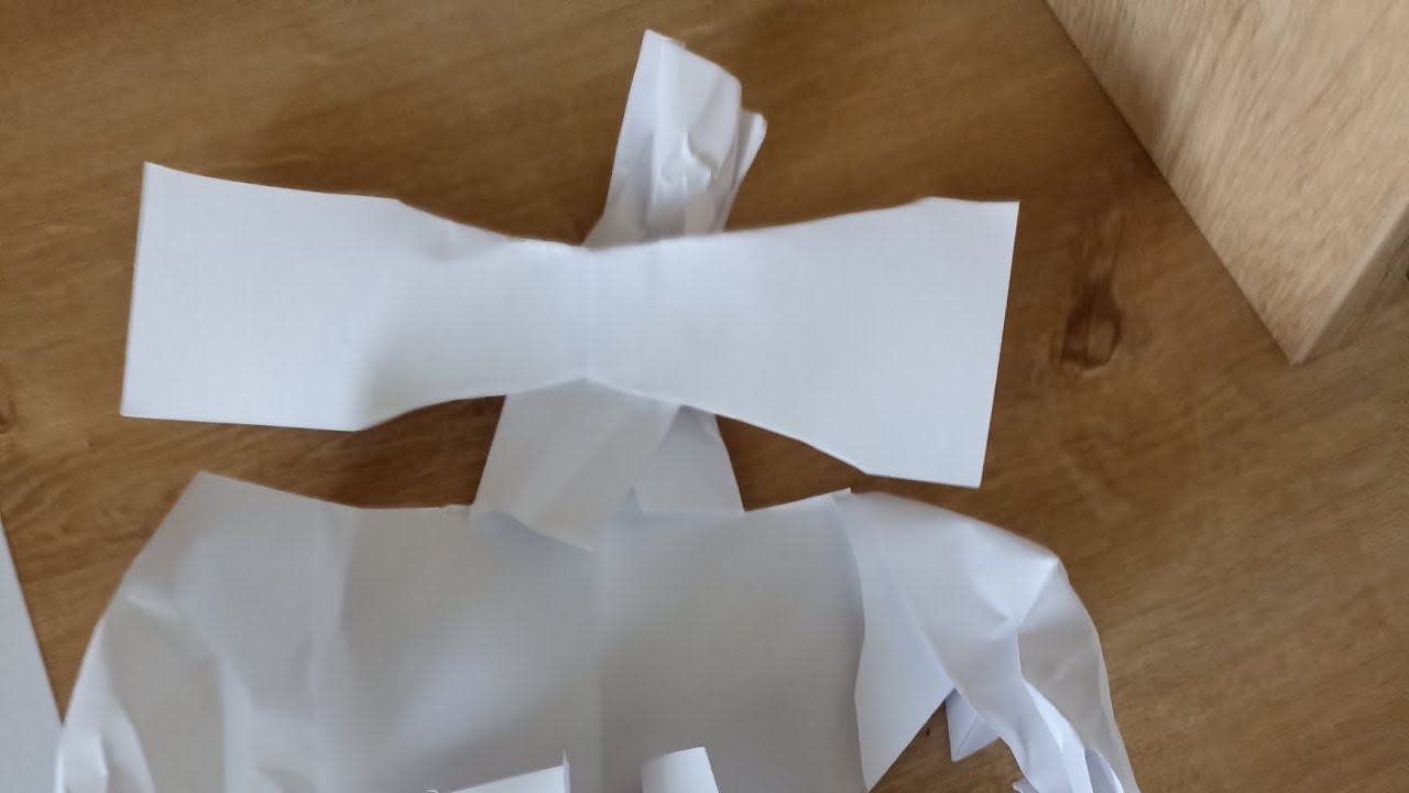 Origami siren kafa. paper siren head - YouTube
