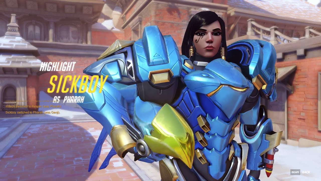 Sickboy plays Overwatch - YouTube