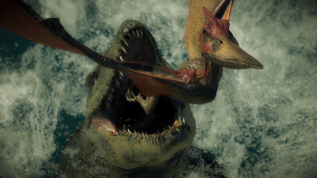 Mosasaurus Sounds (Jurassic World Evolution 2) - YouTube