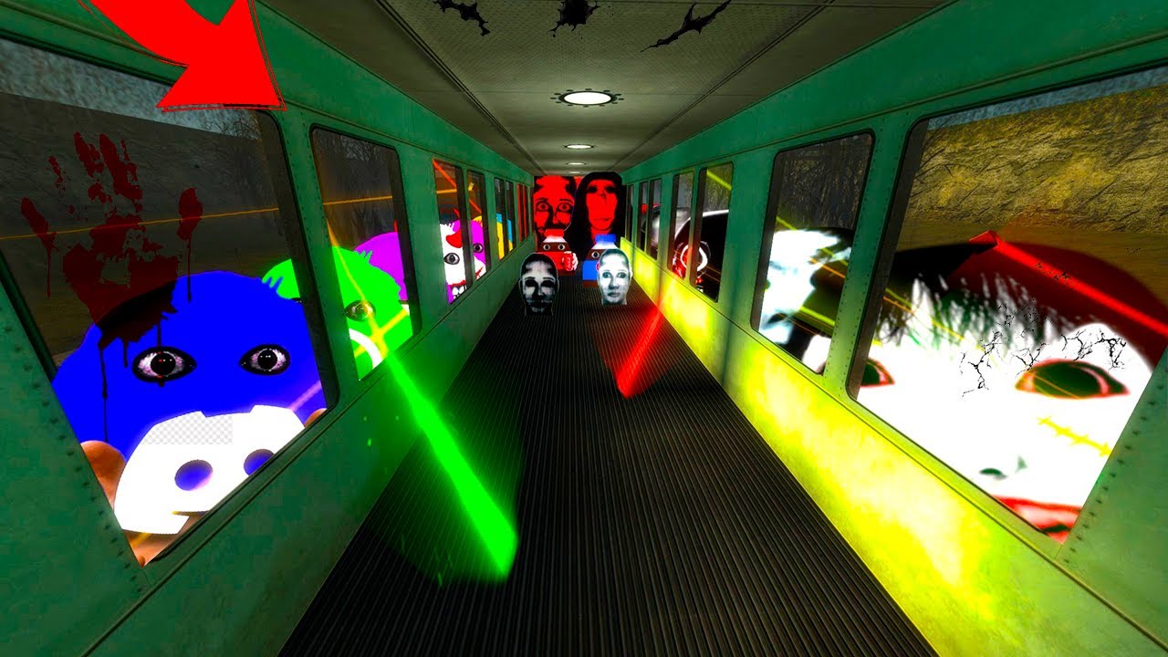 NEW MUNCI FAMILY NEXTBOT PACK IN NIGHT TRAIN Ultimate Nextbots Garry's ...