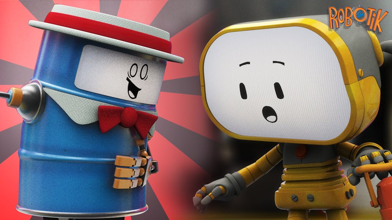 Robotik Cartoons - Surprise For Robots | Robot Cartoons For Kids - YouTube