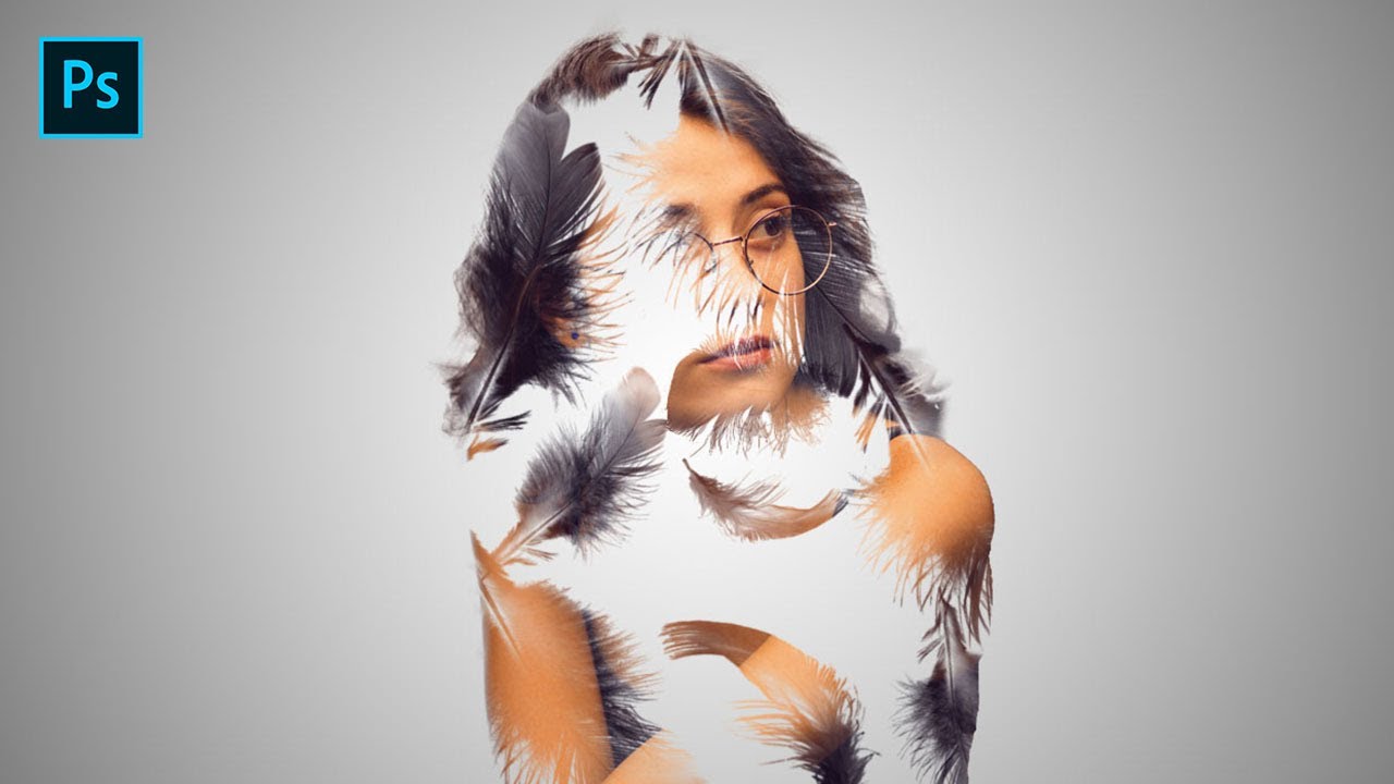 FEATHER EFFECT IN PHOTOSHOP | PHOTOSHOP EFFECT | PHOTOSHOP TUTORIAL ...