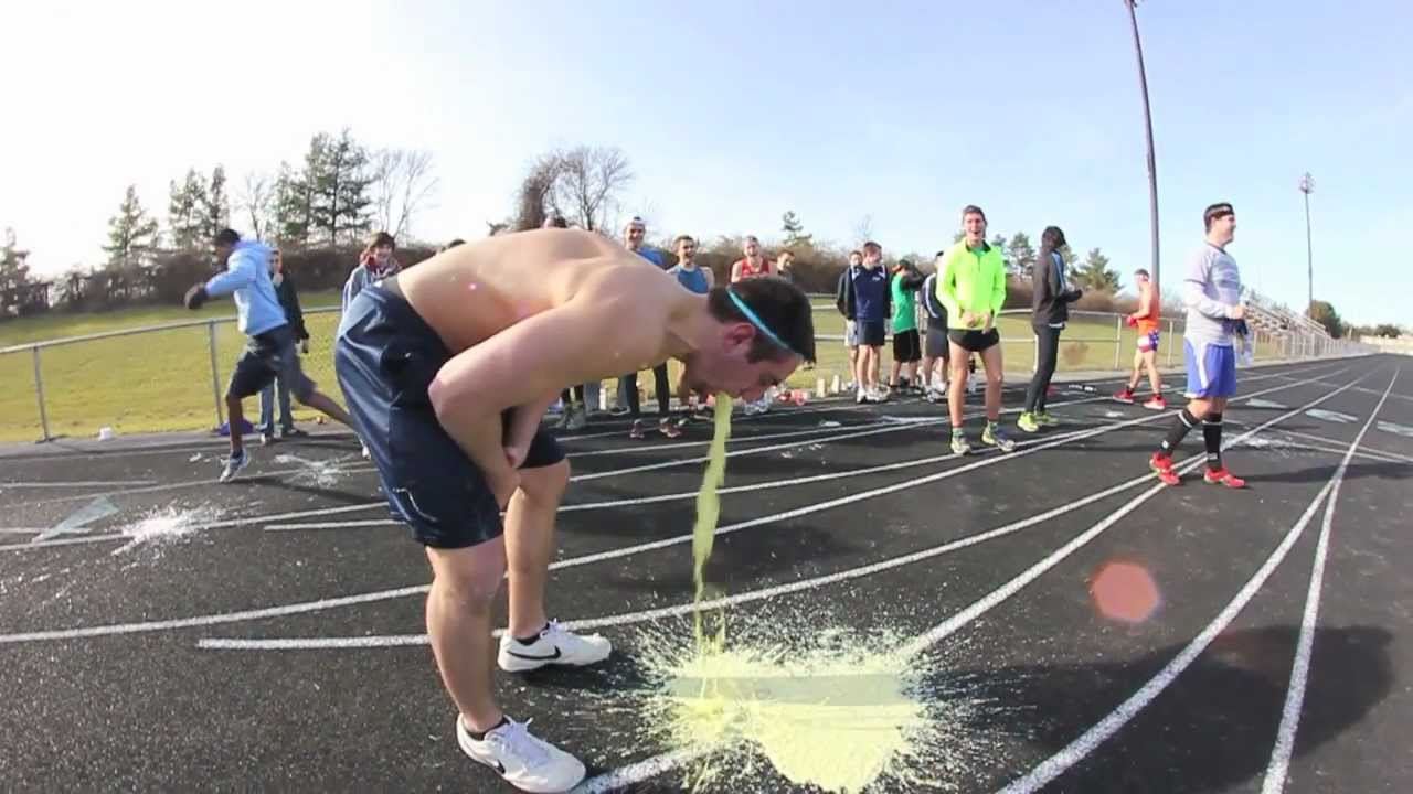 Massive Eggnog Puke - YouTube