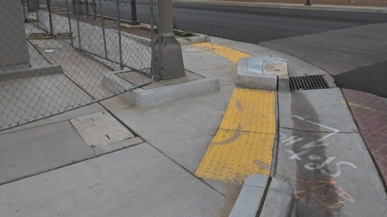 City to fix blocked sidewalk ramp in front of new downtown development ...