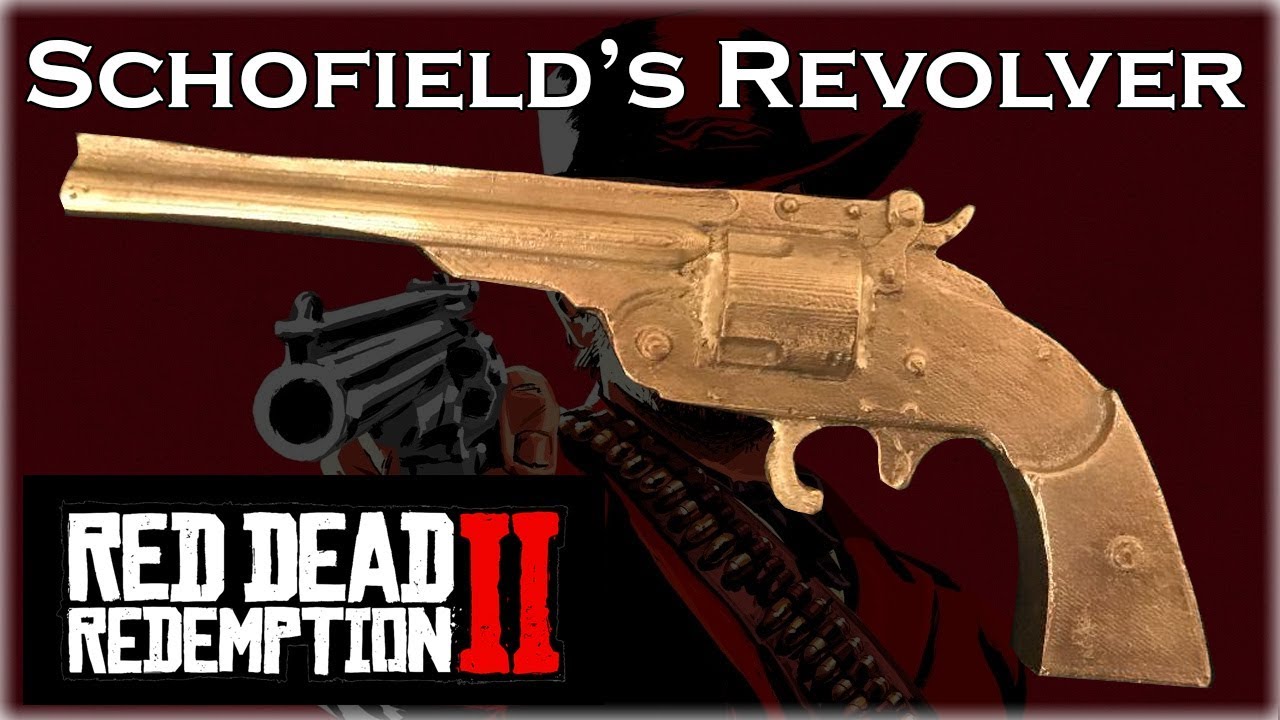 Brass Casting Schofield's Revolver (Red Dead Redemption2) - Casting ...