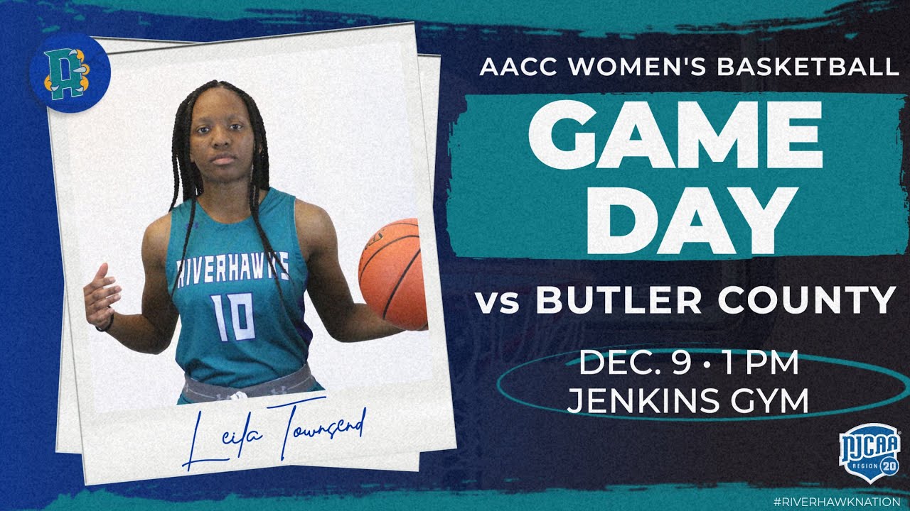 NJCAA Women's Basketball: Butler County CC at Anne Arundel (December 9 ...