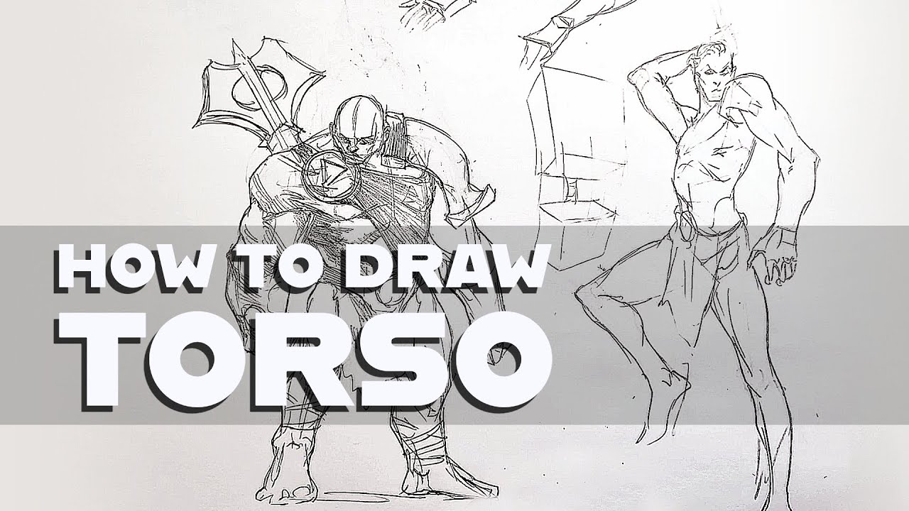 Boxies Method for Drawing the Torso – Simple & Solid! - YouTube