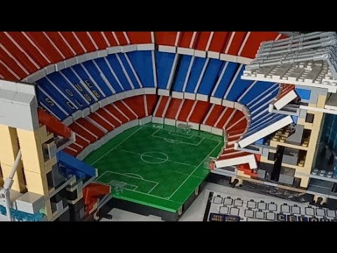Lego Live Building Camp Nou - YouTube