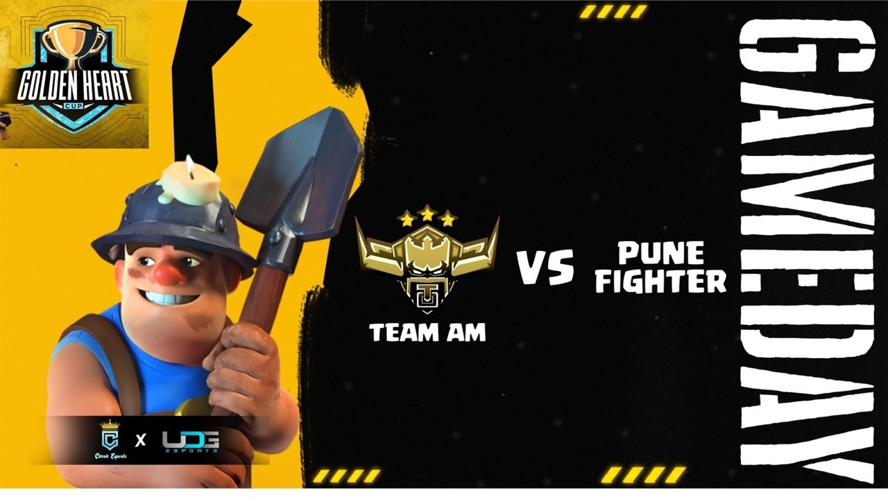AtoM vs PUNE FIGHTER |Golden herat CUP 개막전 [클래시오브클랜 무적형] - YouTube
