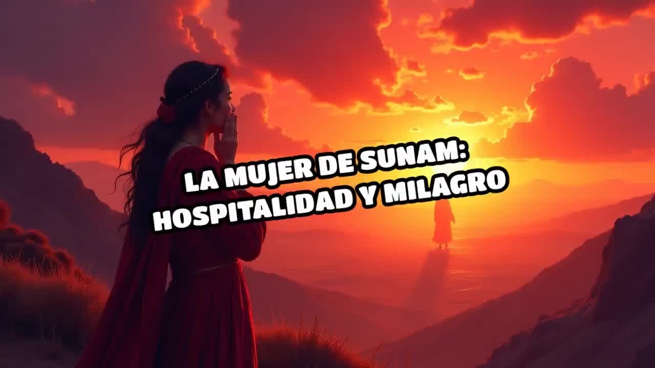 La mujer de Sunam: Hospitalidad y milagro - YouTube