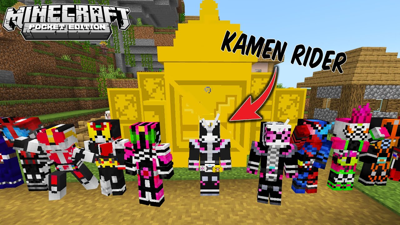 NAGING SI "KAMEN RIDER" KAME SA MINECRAFT | Minecraft PE | AMAZING ...