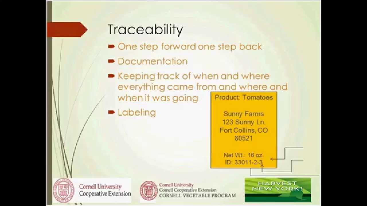 Farm Food Safety as if Someone’s Life Depended On It: GAPs Through On ...
