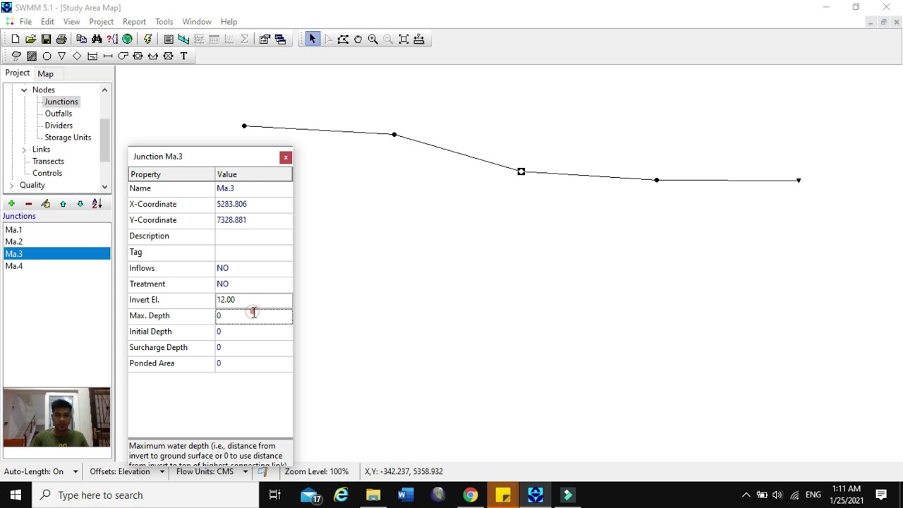 TUTORIAL 1 SWMM JARINGAN SISTEM DRAINASE - YouTube