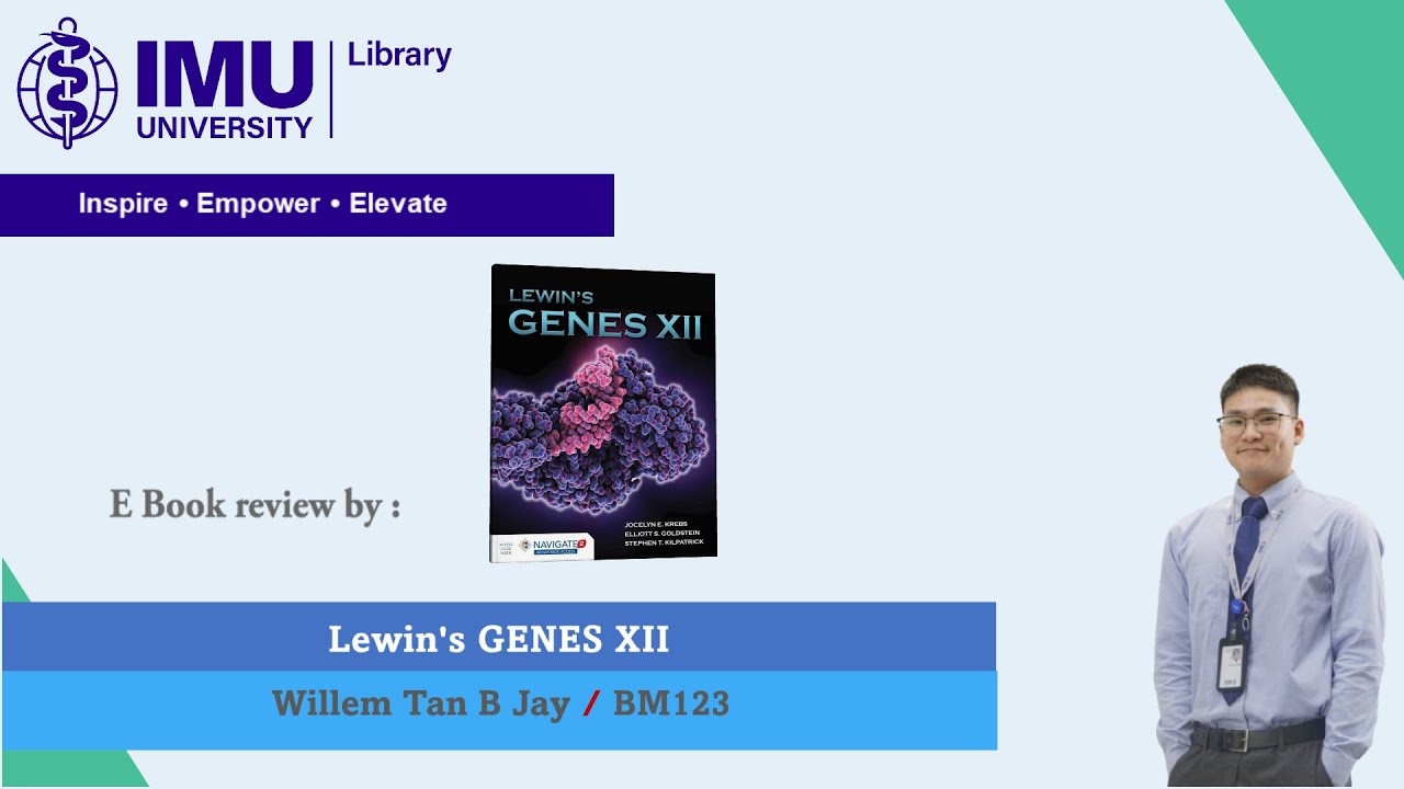 Book Review: Lewin's GENES XII - YouTube