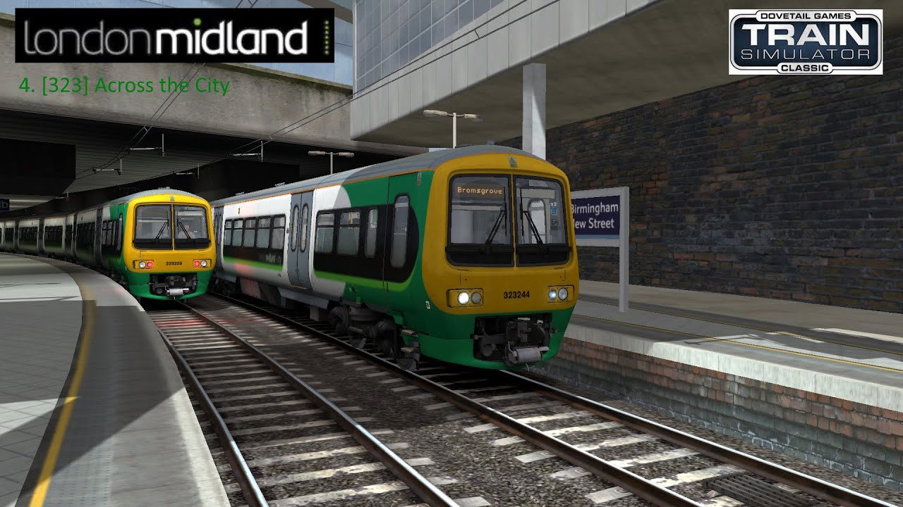 Train Simulator | 4. [323] Across the City | Train for kids - YouTube