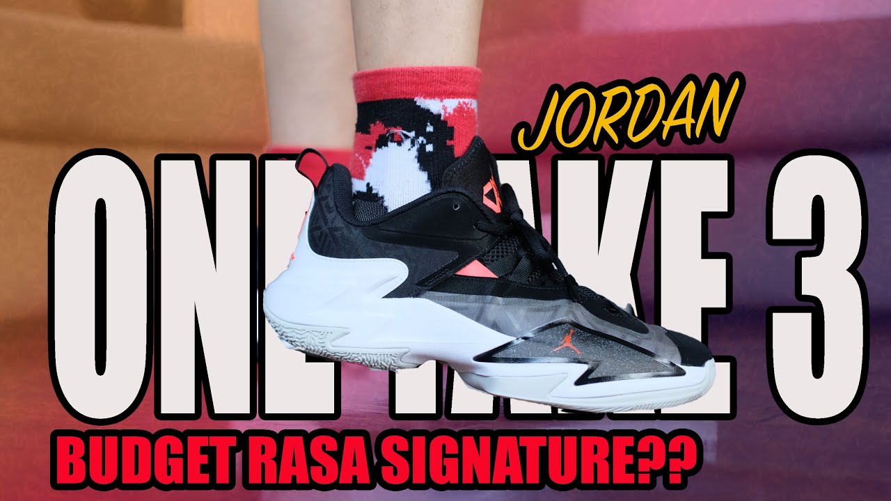 Budget rasa Signature?? - Jordan One Take 3 Review - YouTube