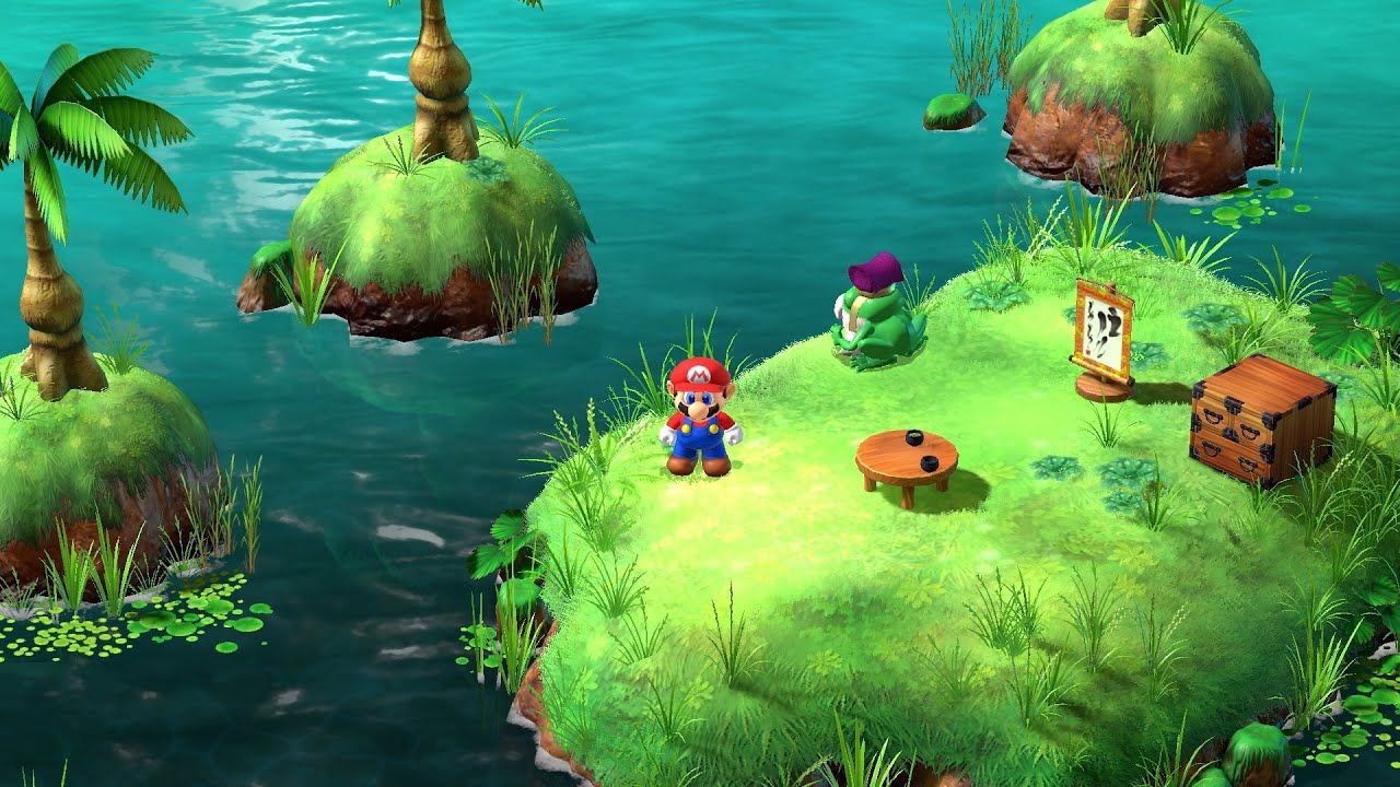 How To Get The Frog Sage To Talk To You In Super Mario RPG - YouTube