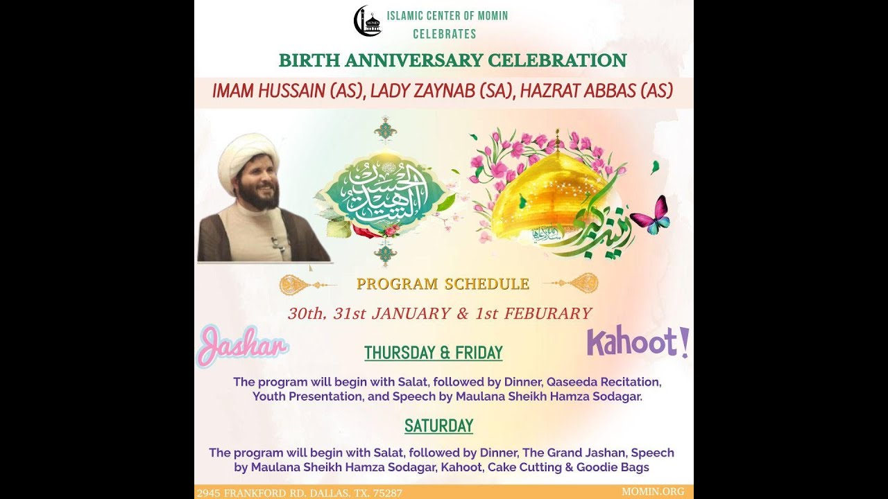 Islamic Center of MOMIN Celebrates Grand Birth Anniversary of Lady ...