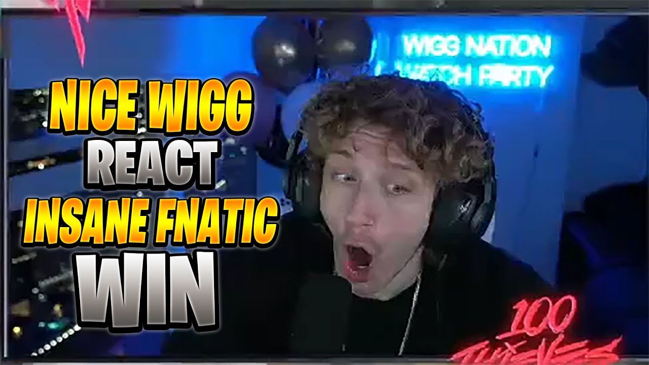 Apex Legends NiceWigg Reacts to FNATIC Cooking in ALGS Regional Finals ...
