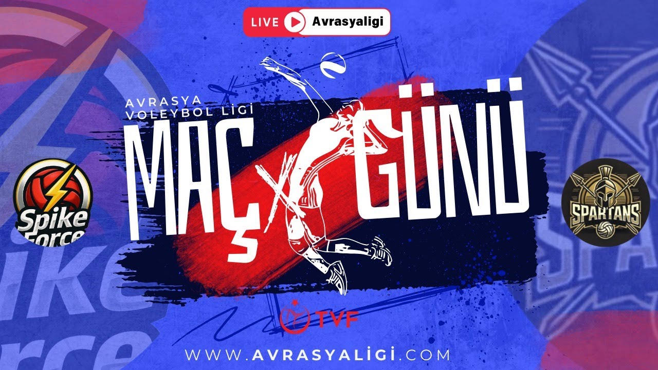 Spike Force - Spartans / Avrasya AVL Volley A Grubu 8.Hafta - YouTube