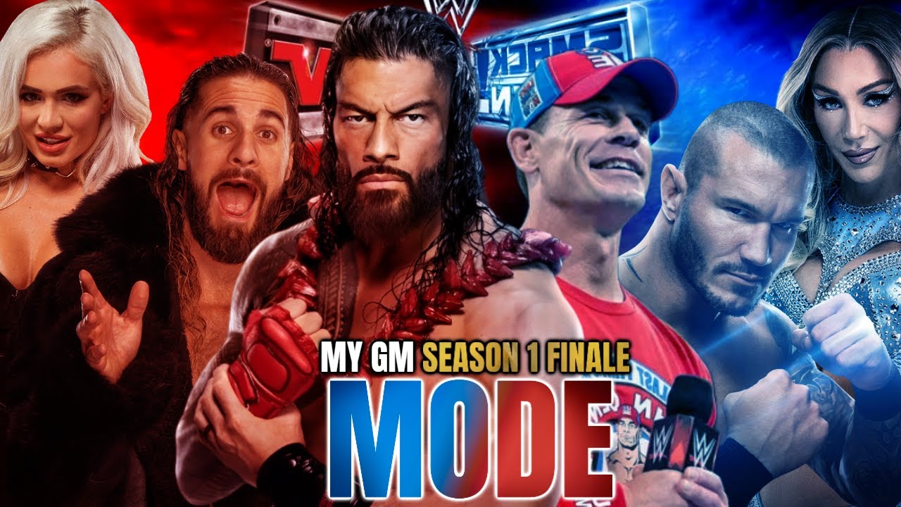 WWE 2K25 Live Stream - My Gm Mode Season 1 Grand Finale - YouTube