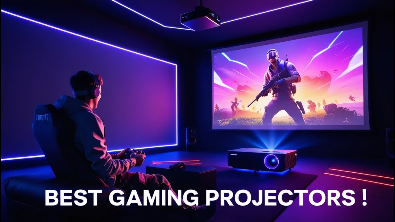 Best Gaming Projectors 2025 [watch before you buy] - YouTube