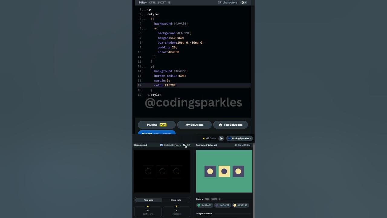 Css Battle Daily Targets January 7 2025 Htmlcss Html Css Shorts Youtube
