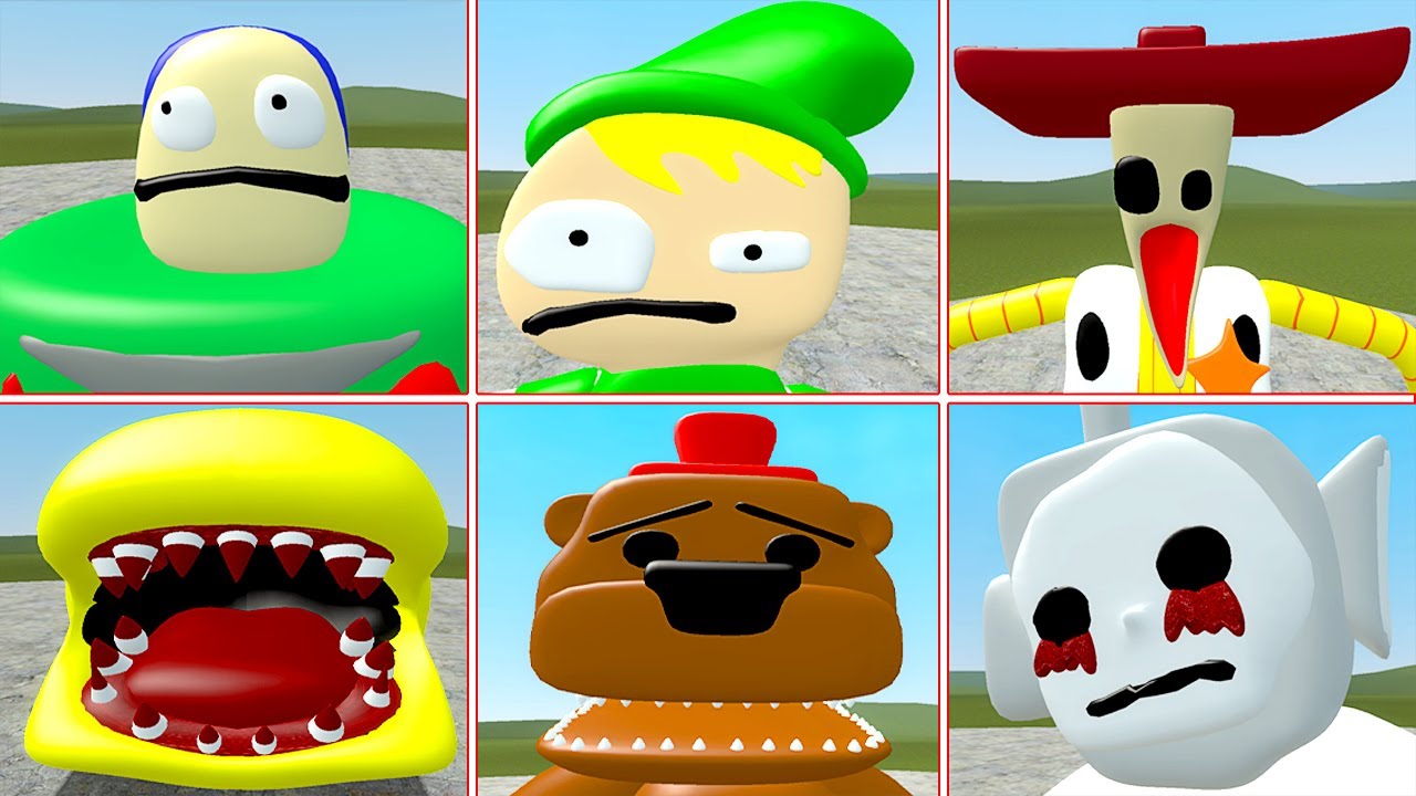ALL NPCs 3D SANIC CLONES MEMES (3D MEMES) JUMPSCARES In Garry's Mod ...
