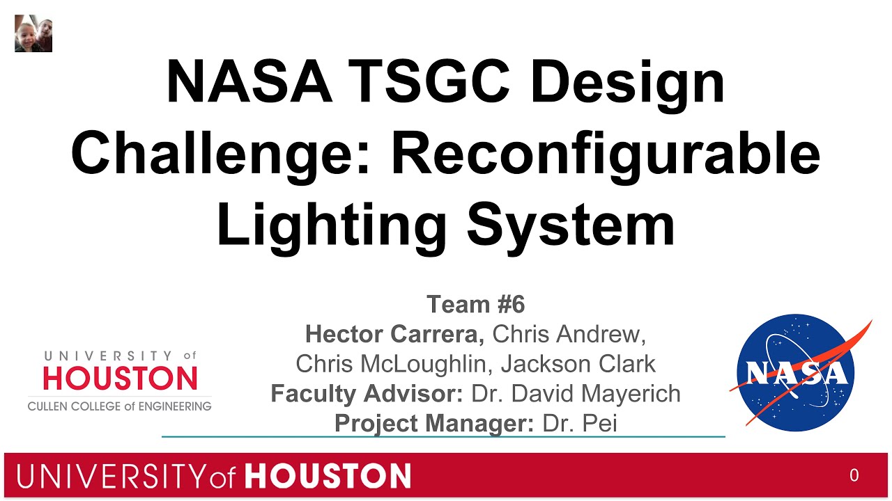 Team6: Reconfigurable Lighting System (NASA TSGC), Capstone Design ...