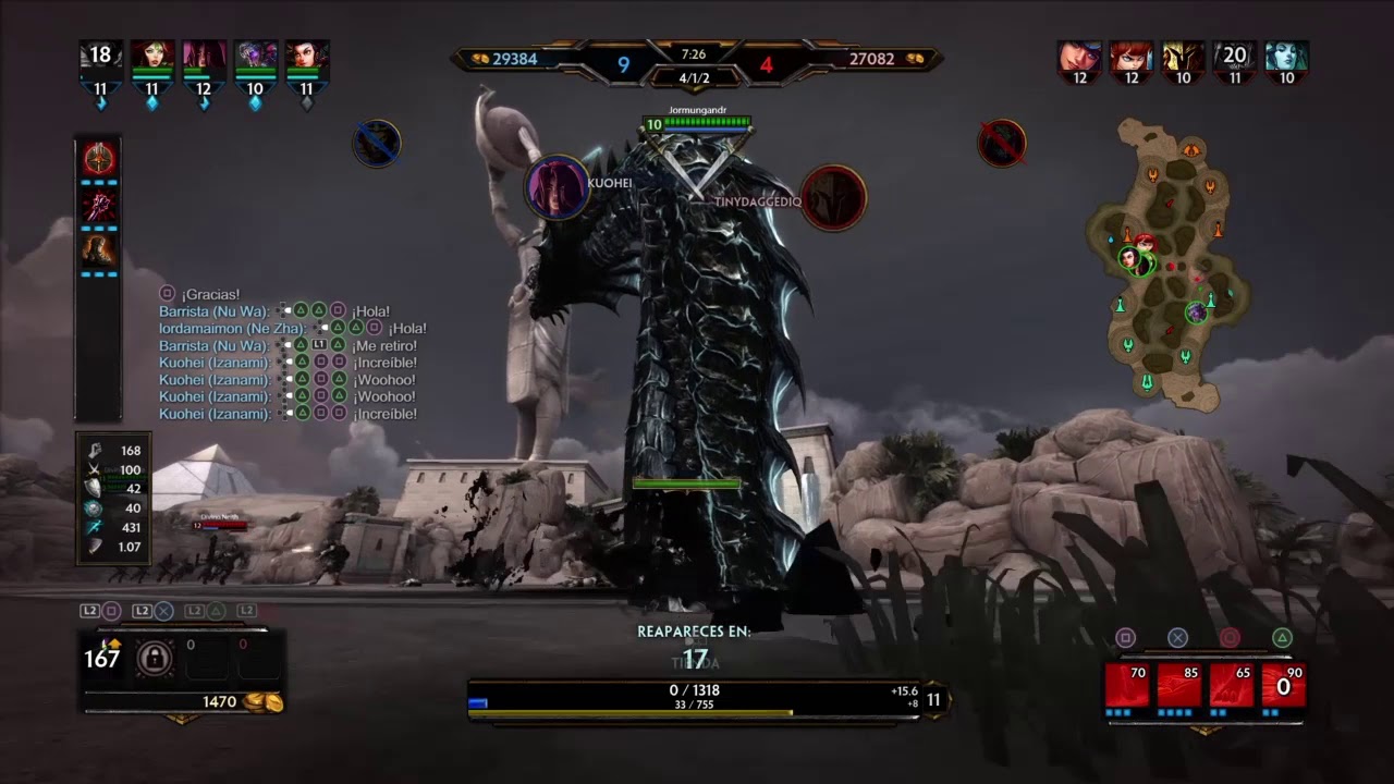 SMITE|Clash Loca|Anhur el León egipcio - YouTube