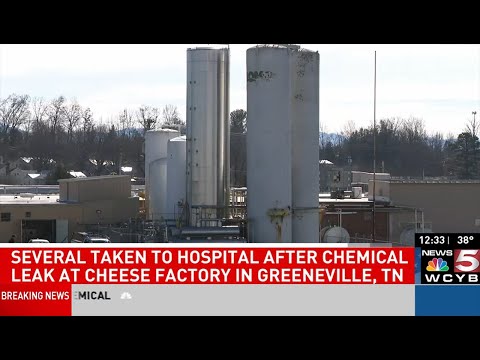 Nearly 30 hospitalized in Tennessee chemical leak at cheese factory ...