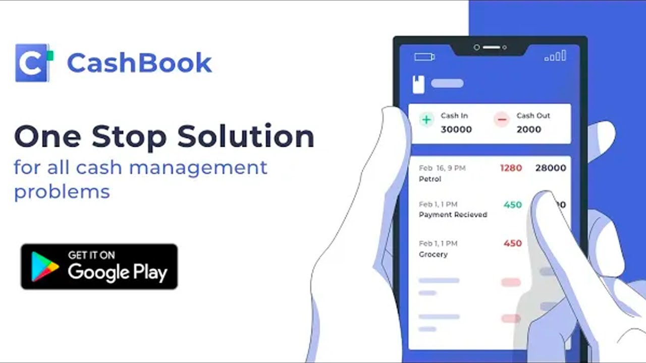 Cashbook - 100% Free & Easy Cash Management Tool | Trusted By 1 Million ...