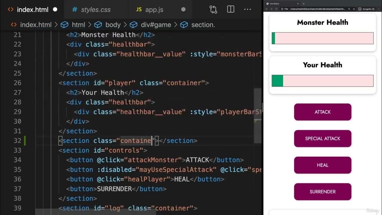 051 Adding A Game Over Screen - YouTube