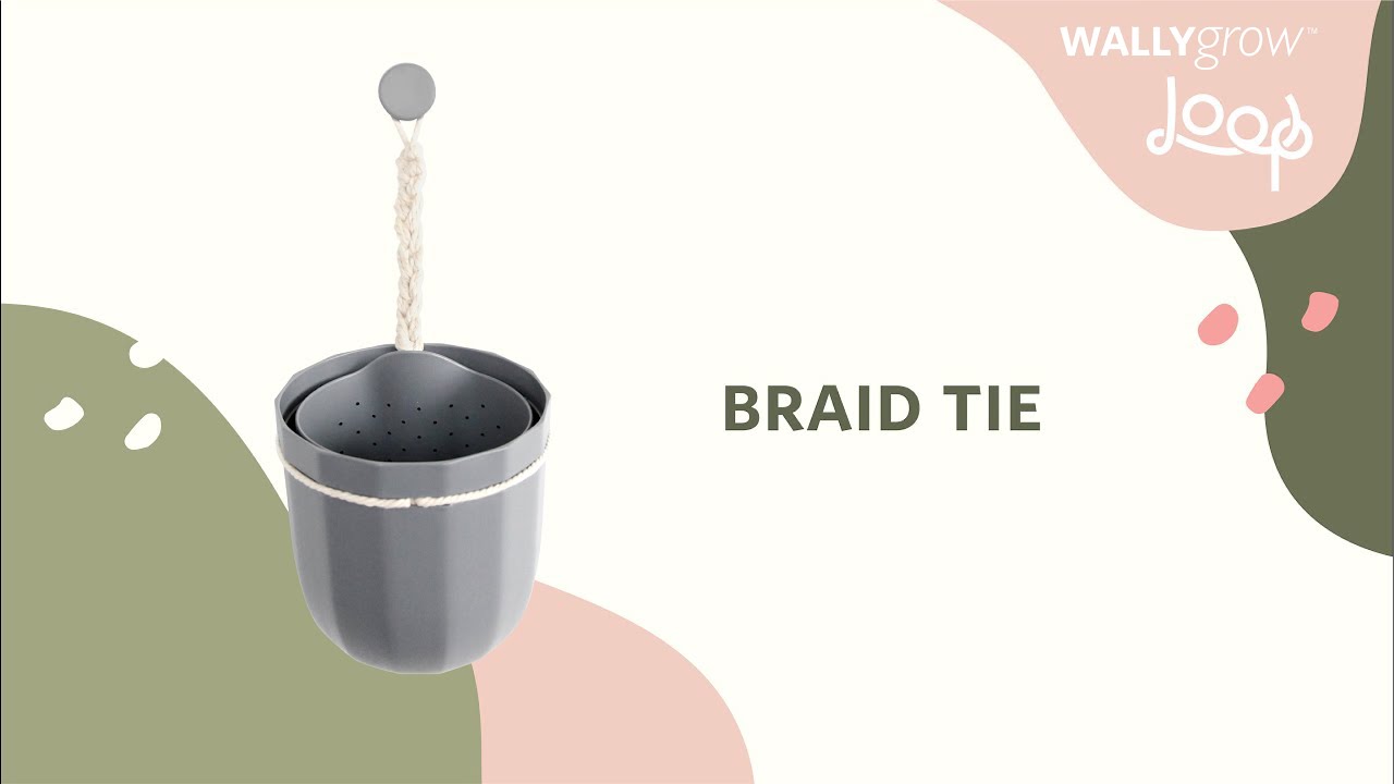 Loop Braid Tie - YouTube