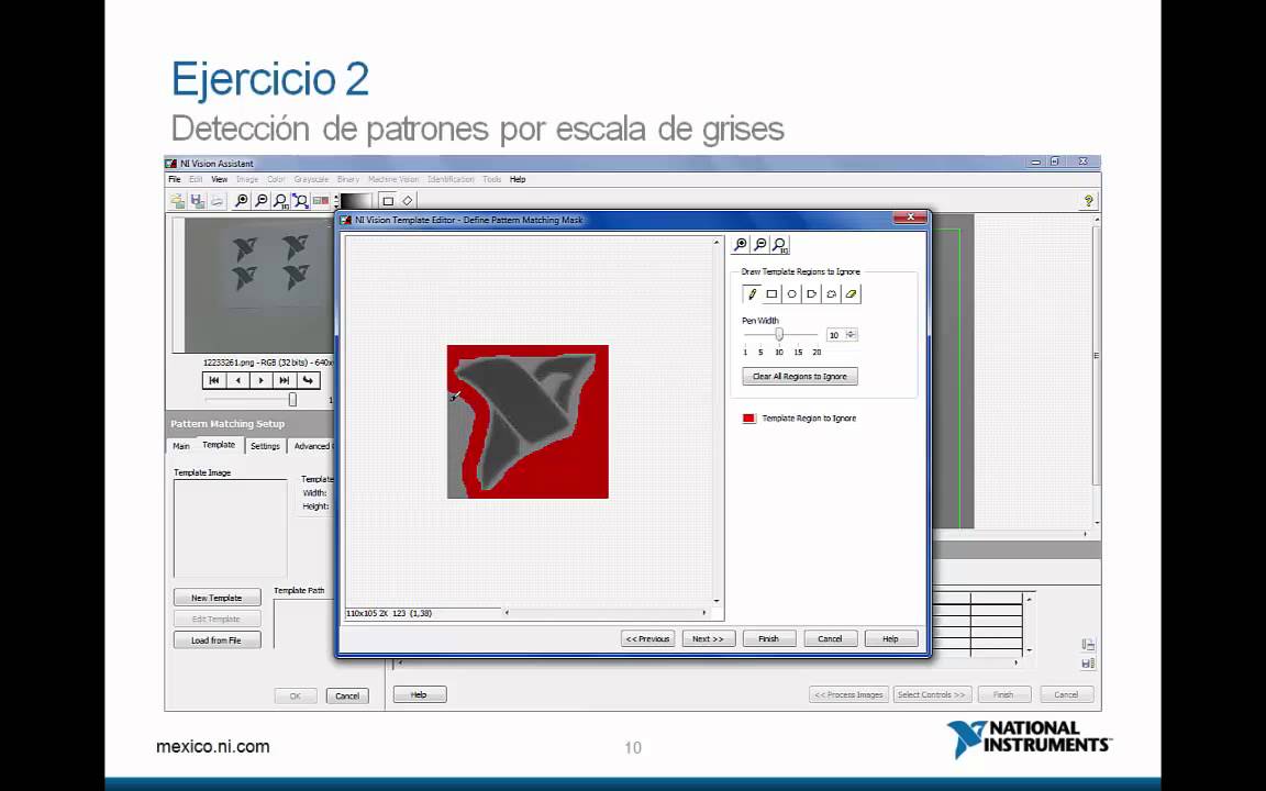 Detección de Patrones - LabVIEW Vision [Parte 2] - YouTube