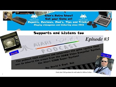 The ATARI 5200 Podcast Episode #3 - YouTube