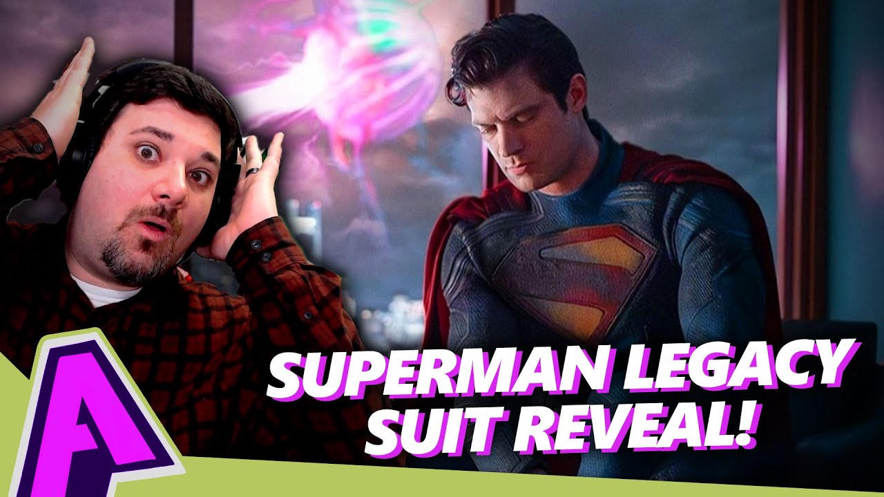 Superman Legacy Suit Revealed!! | Absolutely Marvel & DC - YouTube