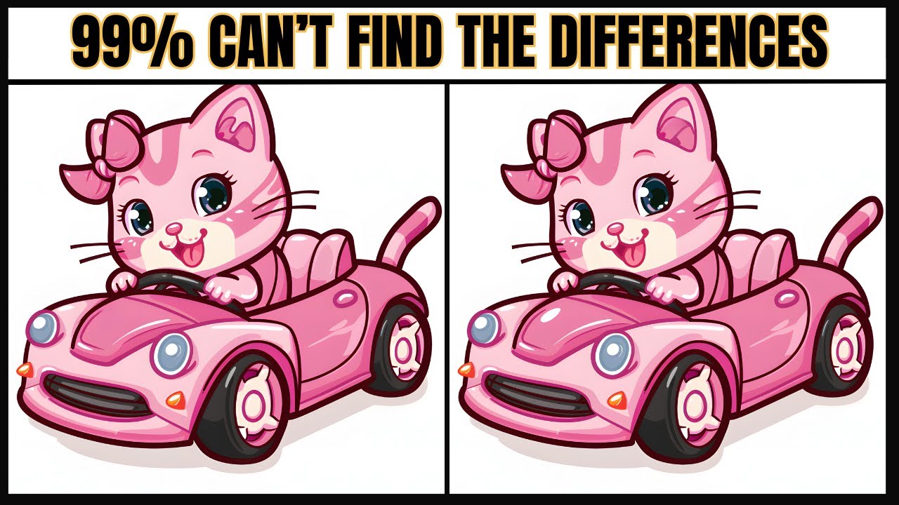 Spot the difference: 99% can't find all differences [3 levels] | Find ...