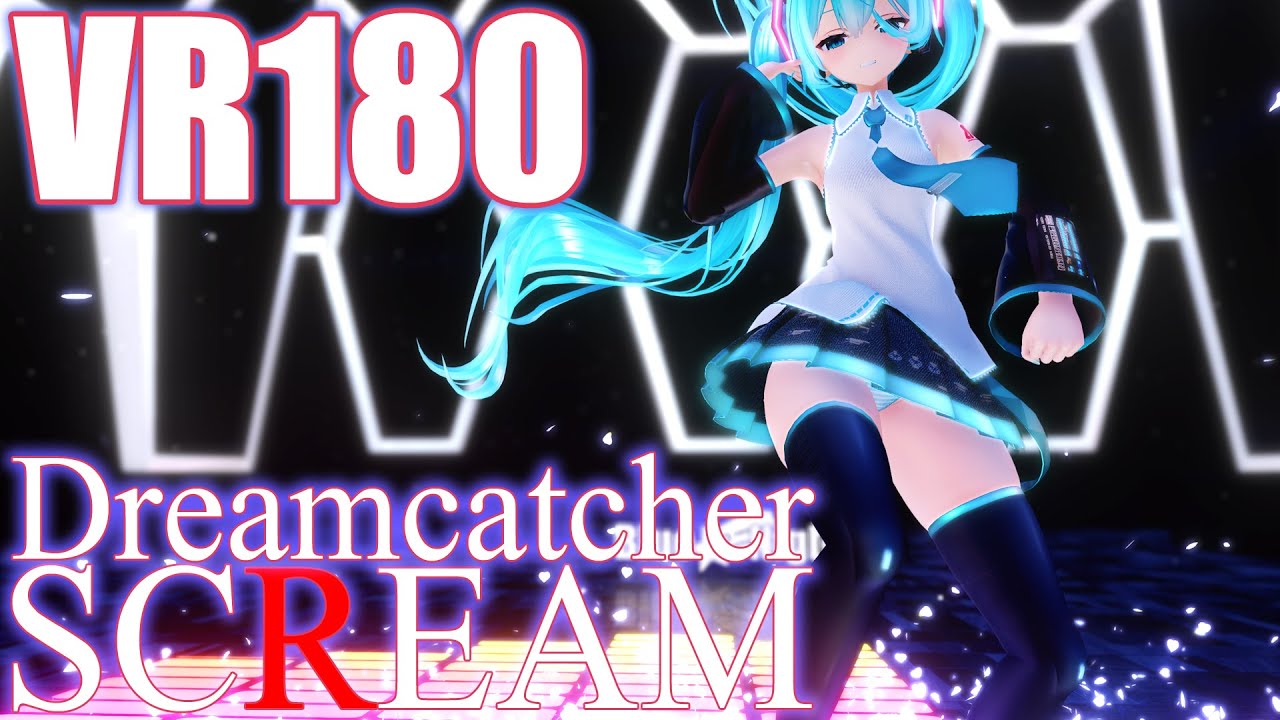 [Ray MMD 6K VR180]lovely★MIKU[Scream] - YouTube